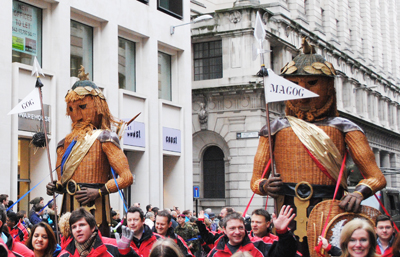 Famous Londoners – Gog and Magog… – Exploring London