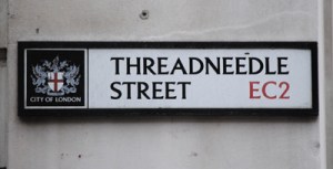 What’s in a name?….Threadneedle Street… – Exploring London
