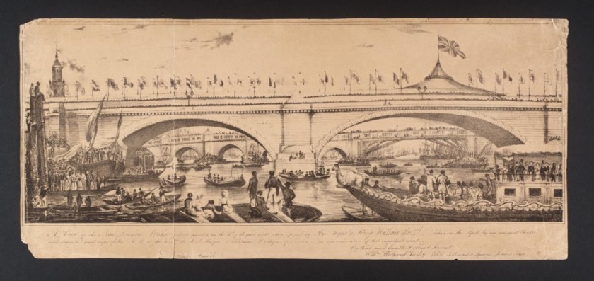 A Moment in London’s History – The opening of “new” London Bridge ...