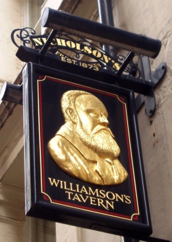 London Pub Signs – Williamson’s Tavern… – Exploring London