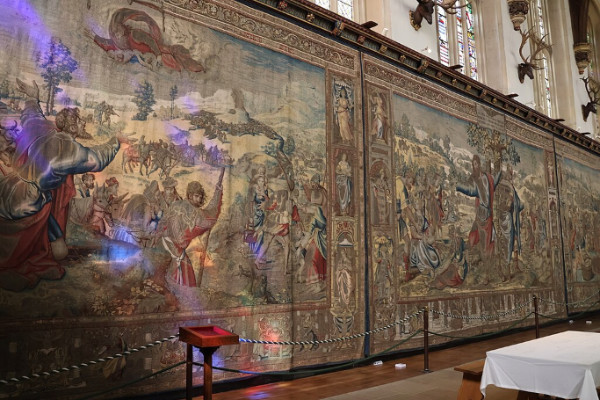 Treasures of London – The Abraham Tapestries, Hampton Court Palace ...